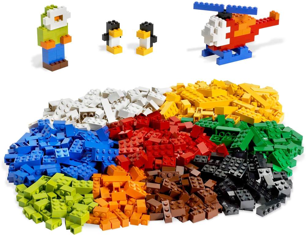 创意拼砌：基础大盒装（Basic Bricks Deluxe）（乐高LEGO 6177） | Brick4.com - 最实用的国产积木索引表