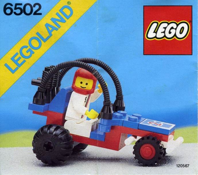涡轮赛车手（Turbo Racer）（乐高LEGO 6502） | Brick4.com - 最实用的国产积木索引表