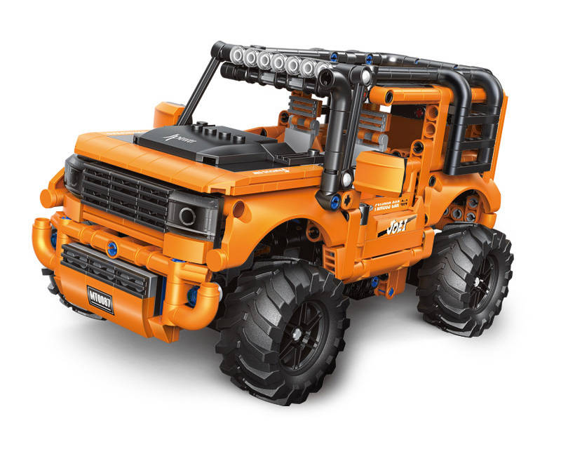 越野车-戈壁追逐 回力车（MecFactor）（迪库DECOOL 3817） | Brick4.com - 最实用的国产积木索引表