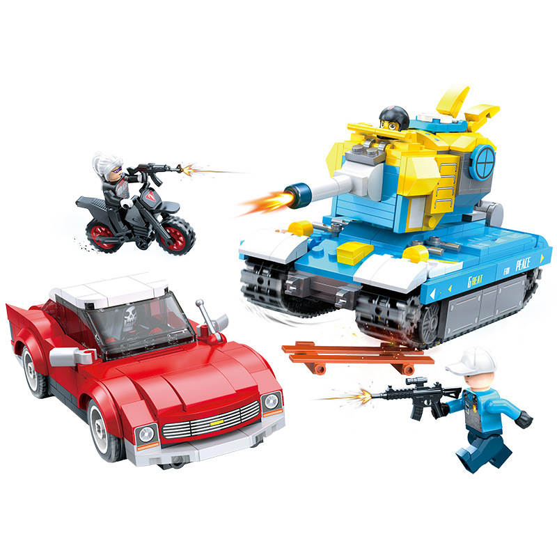 维和精英：雷霆炮击（智德乐ZDEL DL-10202） | Brick4.com - 最实用的国产积木索引表