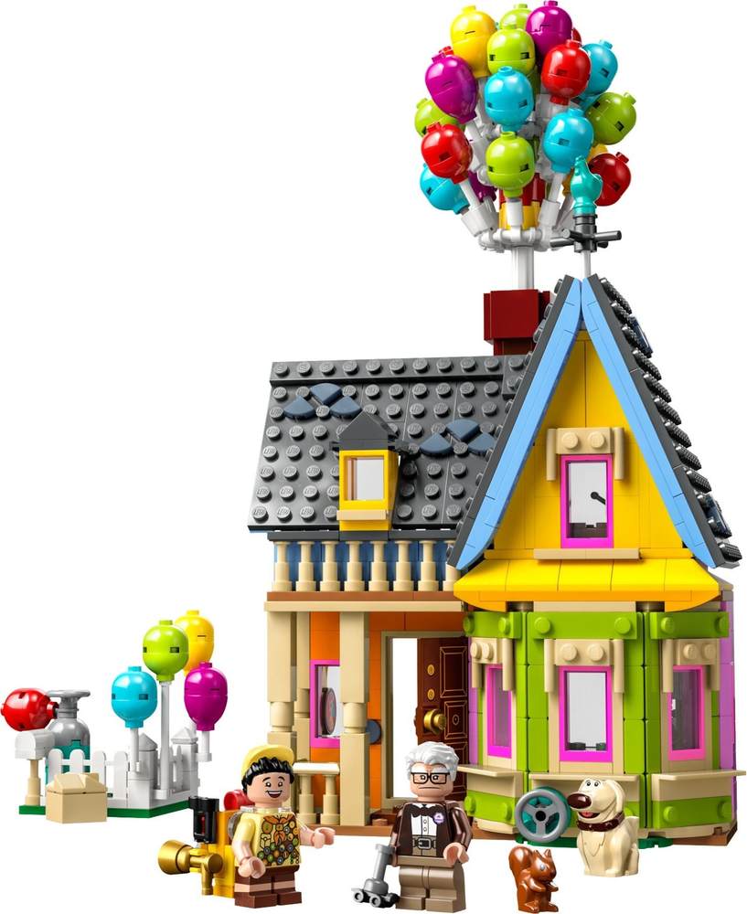 “飞屋环游记”飞屋（'Up' House）（乐高LEGO 43217、无牌 8002） | Brick4.com - 最实用的国产积木索引表