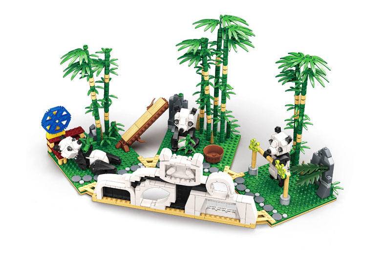 熊猫乐园(Panda Paradise)(开智KAZI/高博乐GBL/博智BOZHI KY2013) | Brick4.com - 最实用的 ... 熊猫乐园(Panda Paradise)(开智KAZI/高博乐GBL/博智BOZHI KY2013) | Brick4.com - 最实用的 ...