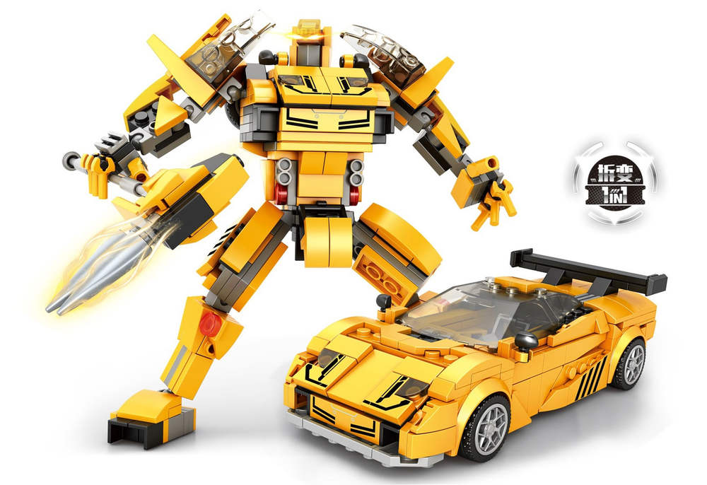 机变狂飙：黄豹（沃马动漫WOMA C3006） | Brick4.com - 最实用的国产积木索引表