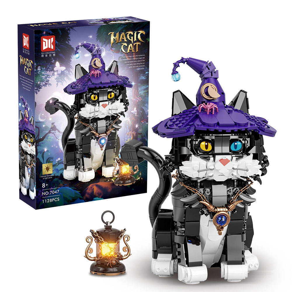 魔法猫咪（Magic Cat）（得客创想 DK 7047） | Brick4.com - 最实用的国产积木索引表