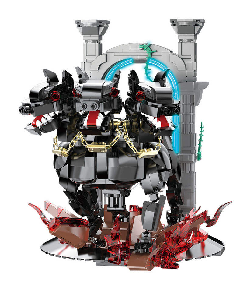 地狱门三头犬（Hellhound）（得客创想 DK 7044） | Brick4.com - 最实用的国产积木索引表