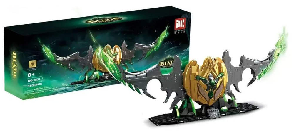 暗夜之刃（得客创想 DK 1531） | Brick4.com - 最实用的国产积木索引表