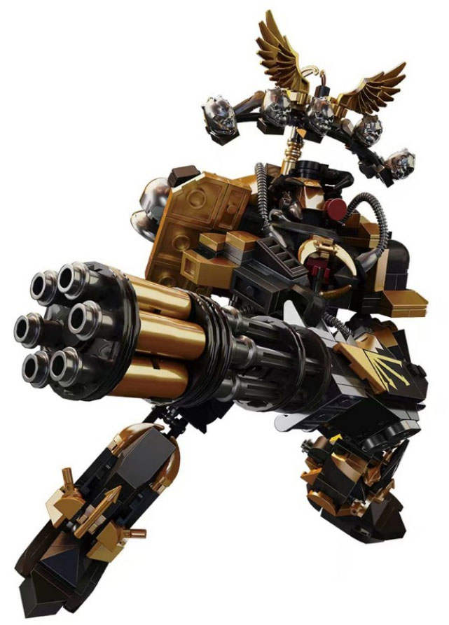 影月苍狼 黑（Star Marines Imperial Fists）（得客创想 DK 1004） | Brick4.com - 最实用的国产积木索引表