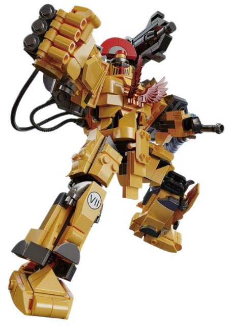 帝国之拳（得客创想 DK 1001） | Brick4.com - 最实用的国产积木索引表