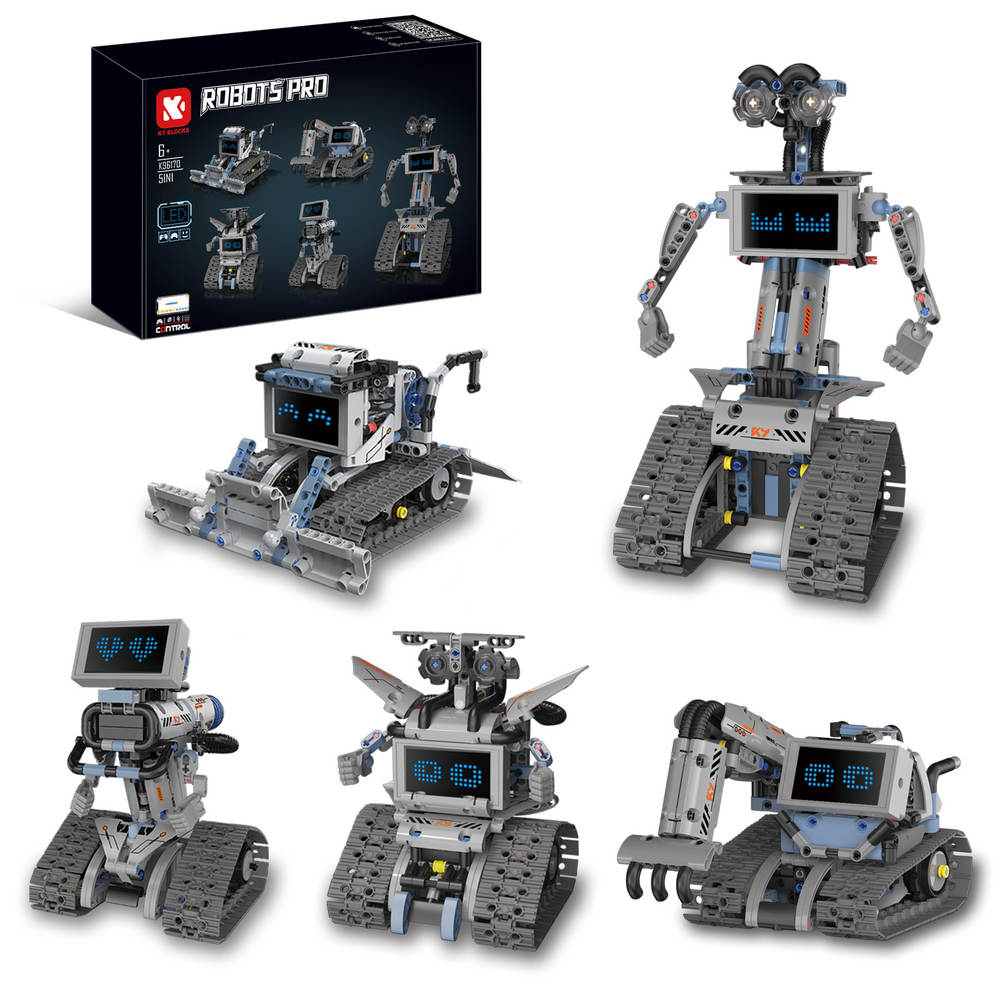 五变星际机器人（Robots Pro）（恺宇KAIYU/KeeYee World K96170） | Brick4.com - 最实用的国产积木索引表