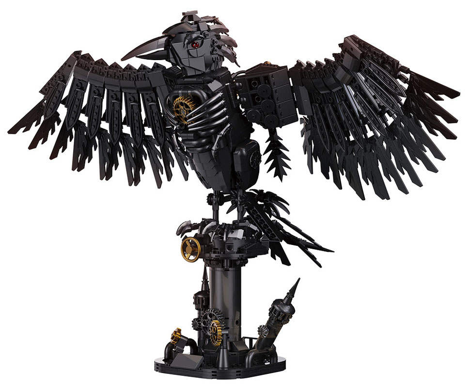 机械乌鸦（Mechanical Crow）（得客创想 DK 7063） | Brick4.com - 最实用的国产积木索引表