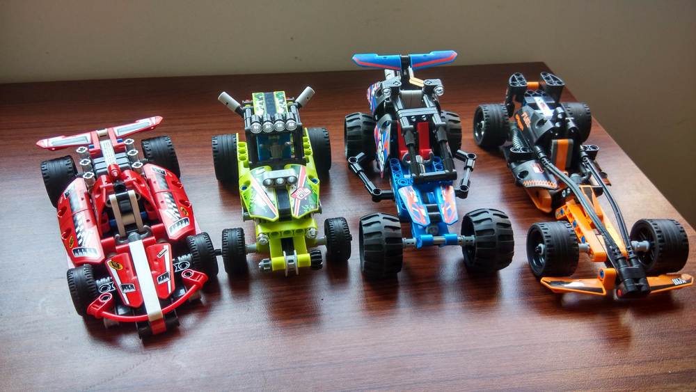 乐高 42026 黑色方程式 | 黑色冠军赛车（Black Champion Racer）（乐高LEGO 42026、积思JiSi 3413 ...