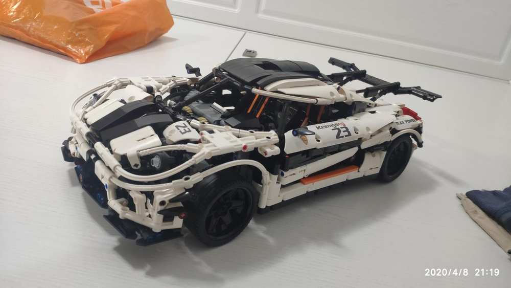 极度推荐 | 科尼赛克 One:1（Koenigsegg One:1）（Rebrickable MOC-4789、乐拼LEPIN 23002 ...