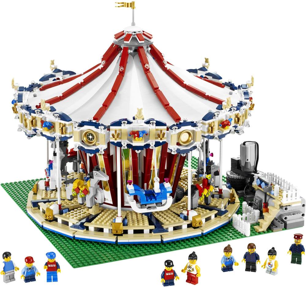 旋转木马（Grand Carousel）（乐高LEGO 10196、乐拼LEPIN 15013、乐拼LEPIN 15013A ...
