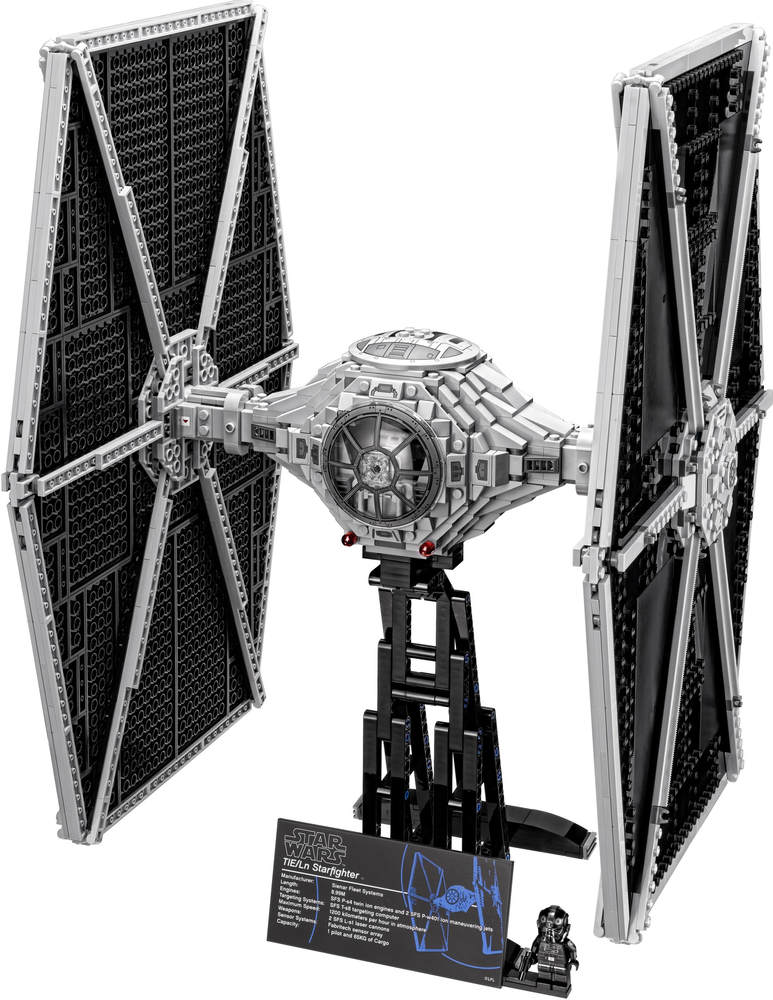 钛战机（TIE Fighter）（乐高LEGO 75095、乐拼LEPIN 05036、将牌LELE 35007） | Brick4.com ...