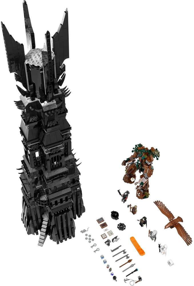 欧散克塔（Tower of Orthanc）（乐高LEGO 10237、乐拼LEPIN 16010、无牌 18010） | Brick4 ...