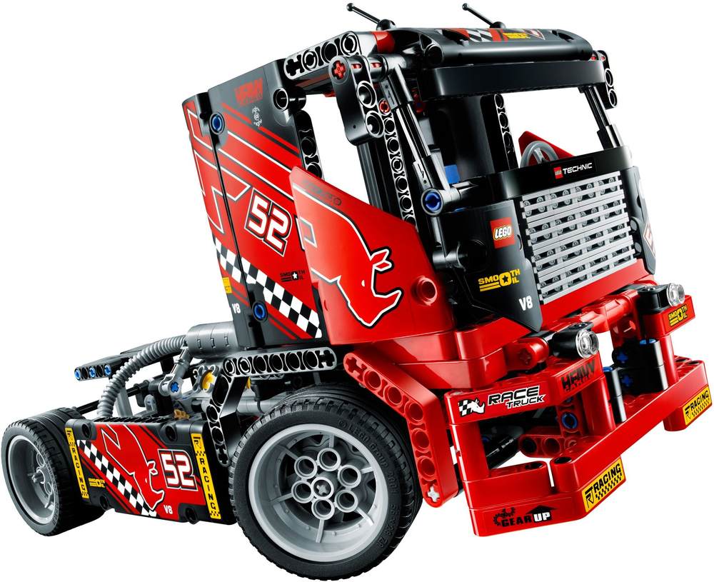 竞赛卡车（Race Truck）（乐高LEGO 8041、乐高LEGO 42041、积思JiSi 3360、乐拼LEPIN 20017、将牌 ...
