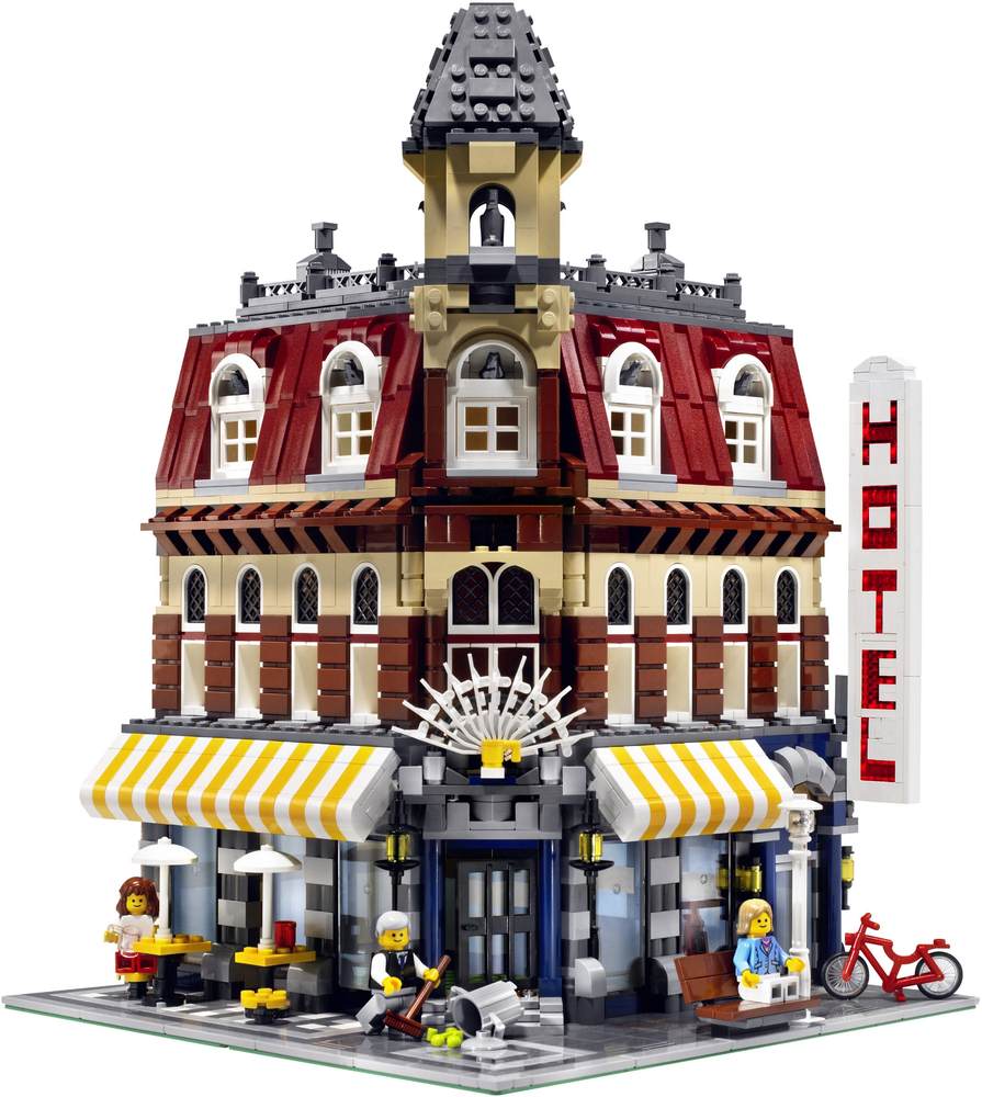 街角咖啡馆（Cafe Corner）（乐高LEGO 10182、乐拼LEPIN 15002、将牌LELE 30012、王牌KING 84002 ...