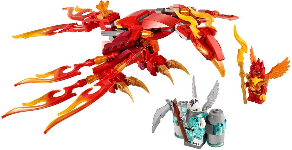 气功传奇：凤凰王子的终极凤凰（Legends of Chima：Flinx's Ultimate Phoenix）（乐高LEGO 70221 ...