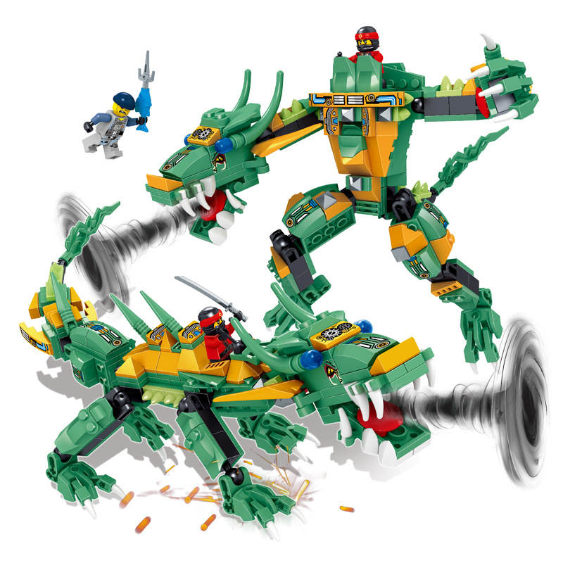 幻影忍者之魔影苍龙变形机甲（The LELE Ninja Movie）（将牌LELE 31084） | Brick4.com - 最实用的国产 ...