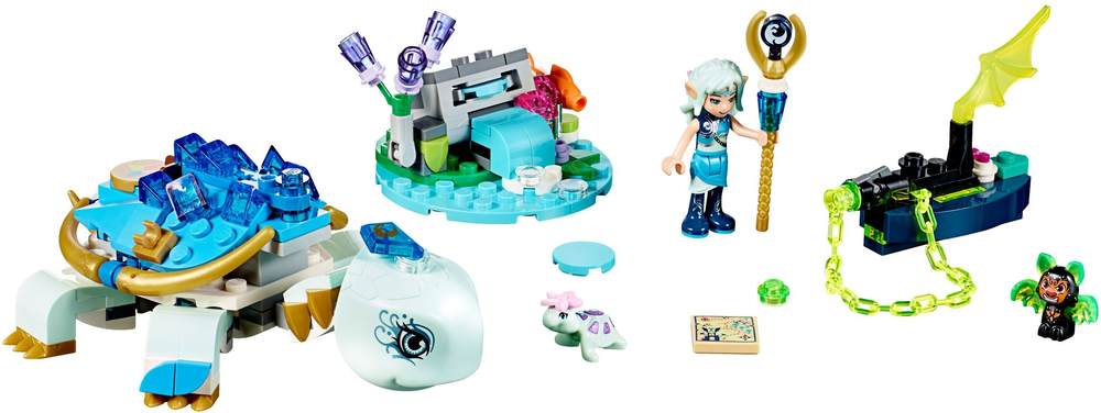 精灵：娜伊达与水龟的伏击（Naida & The Water Turtle Ambush）（乐高LEGO 41191、乐拼LEPIN ...