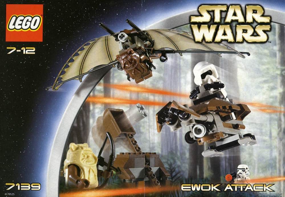 伊沃克人的攻击（Ewok Attack）（乐高LEGO 7139） | Brick4.com - 最实用的国产积木索引表