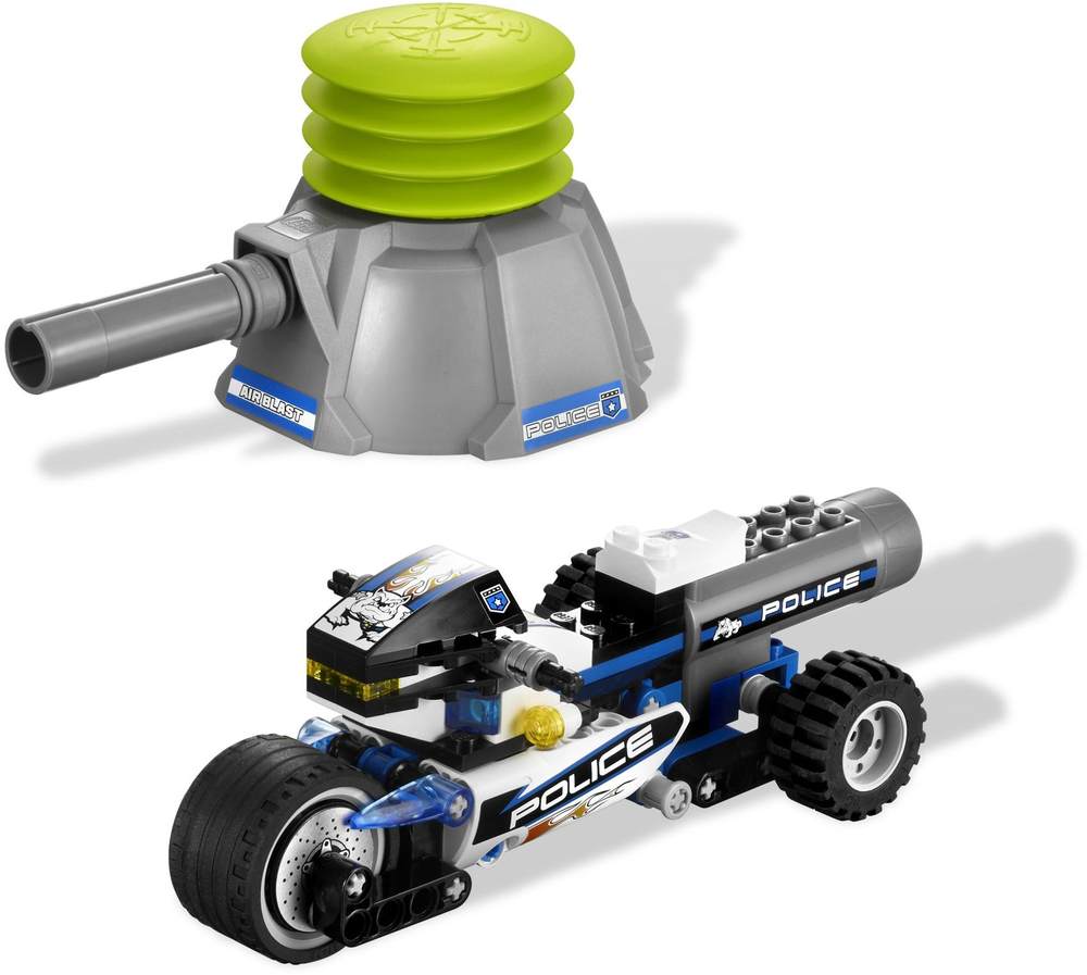 霹雳弹射摩托车（Storming Enforcer）（乐高LEGO 8221） | Brick4.com - 最实用的国产积木索引表