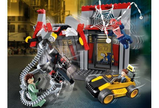 蜘蛛侠：章鱼博士的咖啡馆攻击（Doc Ock's Cafe Attack）（乐高LEGO 4860） | Brick4.com - 最实用的 ...
