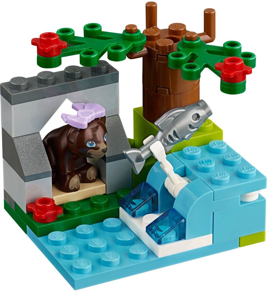 好朋友：棕熊的小河（Brown Bear's River）（乐高LEGO 41046） | Brick4.com - 最实用的国产积木索引表
