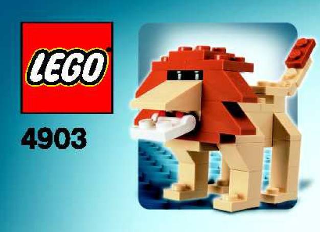 设计师：狮子（Lion）（乐高LEGO 4903） | Brick4.com - 最实用的国产积木索引表