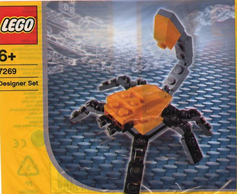 设计师：蝎子（Scorpion）（乐高LEGO 7269） | Brick4.com - 最实用的国产积木索引表