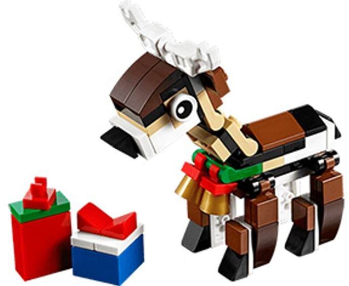 节日：驯鹿（Reindeer）（乐高LEGO 40434、乐高LEGO 30474） | Brick4.com - 最实用的国产积木索引表