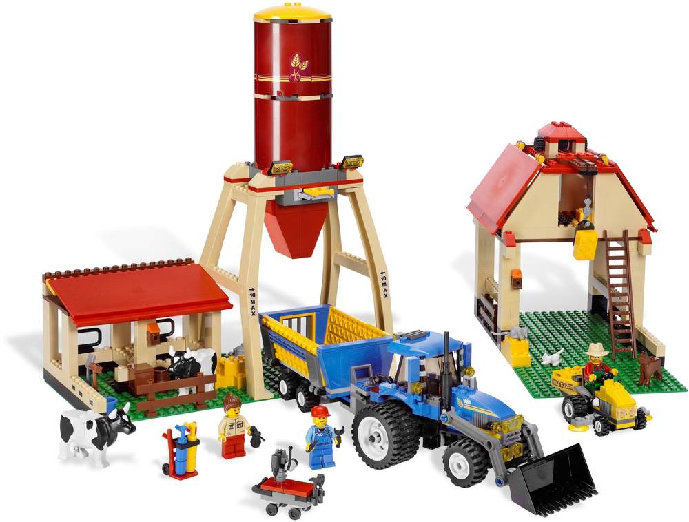 农场：农场（Farm）（乐高LEGO 7637） | Brick4.com - 最实用的国产积木索引表