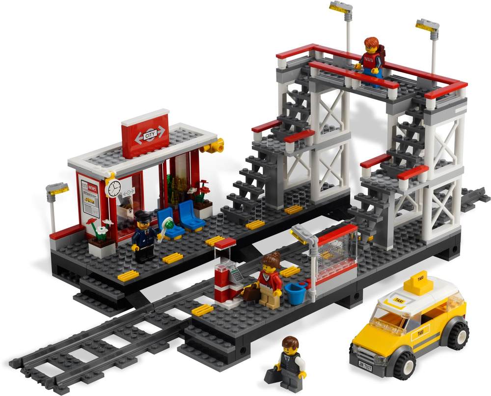 火车：火车站（Train Station）（乐高LEGO 7937） | Brick4.com - 最实用的国产积木索引表