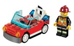 消防：消防车（Fire Car）（乐高LEGO 30221） | Brick4.com - 最实用的国产积木索引表