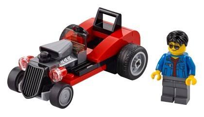 飞车手罗德（Hot Rod）（乐高LEGO 30354） | Brick4.com - 最实用的国产积木索引表