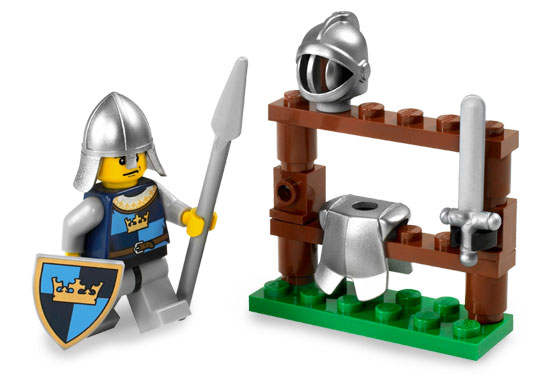 城堡：幻想时代：骑士（The Knight）（乐高LEGO 5615） | Brick4.com - 最实用的国产积木索引表