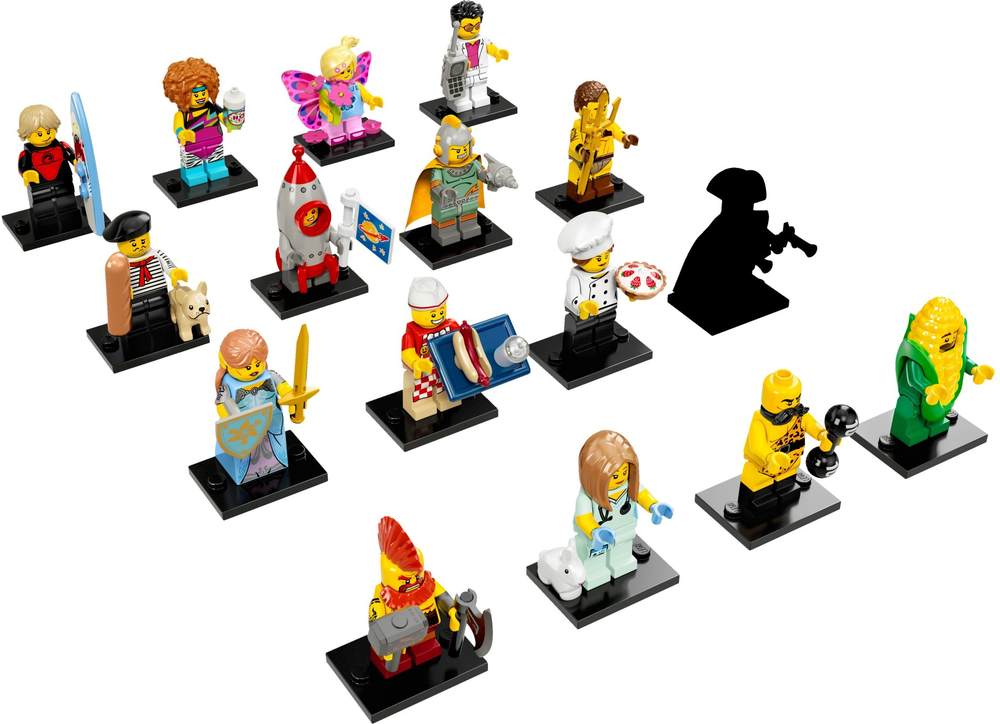 抽抽乐：收藏人仔 第17季 16款（LEGO Minifigures - Series 17）（乐高LEGO 71018） | Brick4 ...