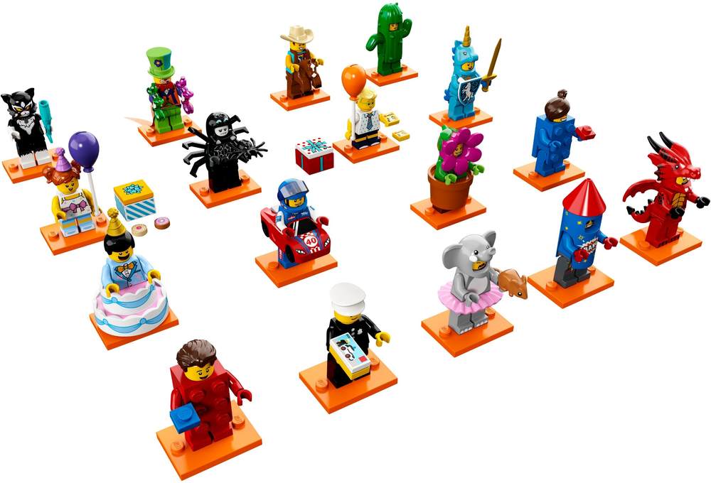 抽抽乐：收藏人仔 第18季 40周年特别纪念版 16款（LEGO Minifigures - Series 18）（乐高LEGO 71021 ...