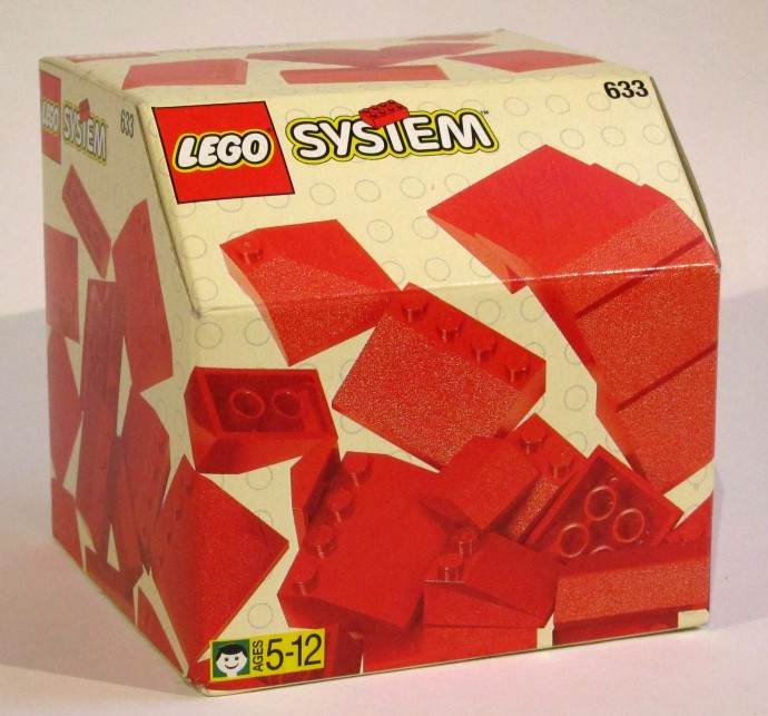 瓦片（Roof Tiles）（乐高LEGO 633） | Brick4.com - 最实用的国产积木索引表
