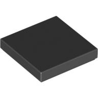 2x2单位黑色光面砖（2x2 Black Smooth Tiles）（乐高LEGO 3492、乐高LEGO 3493、乐高LEGO 3494 ...