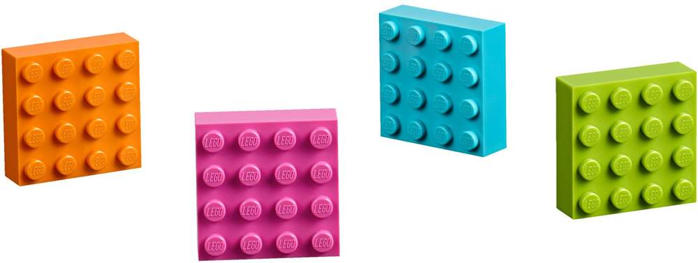 4x4砖块冰箱贴（4 4x4 Magnets）（乐高LEGO 853900、乐高LEGO 853915） | Brick4.com - 最实用 ...