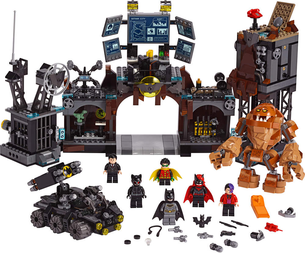 泥脸侵袭蝙蝠洞（Batcave Clayface Invasion）（乐高LEGO 76122、乐翼LARI 11353） | Brick4 ...