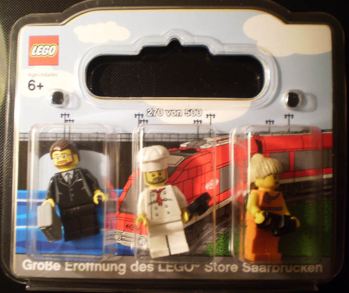 Saarbrücken, Germany 独家人仔套装（Saarbrücken, Germany Exclusive Minifigure ...