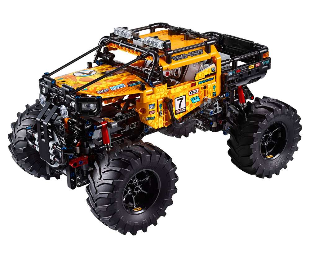 RC X-treme 遥控越野车（4x4 X-Treme Off-Roader）（乐高LEGO 42099、宇星模王MouldKing ...