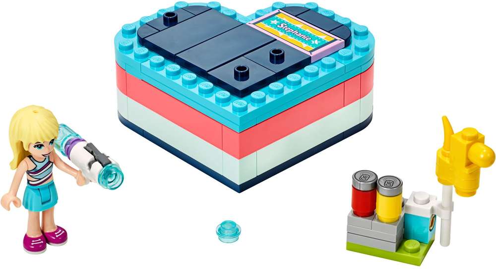 好朋友：斯蒂芬妮的夏日藏宝盒（Stephanie's Summer Heart Box）（乐高LEGO 41386、乐翼LARI 11367 ...