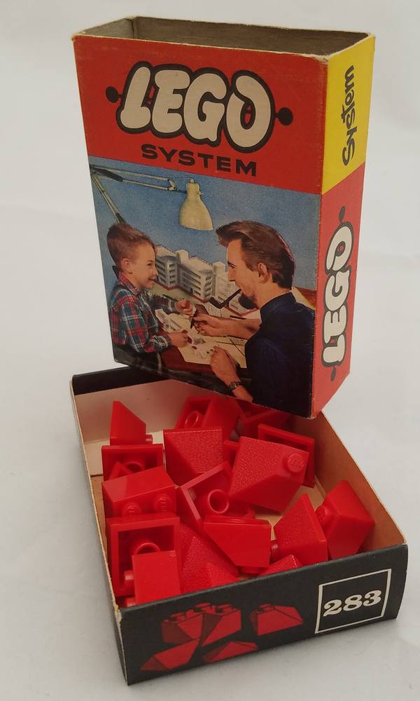 Sloping Ridge and Valley Bricks, Red（Sloping Ridge and Valley Bricks ...