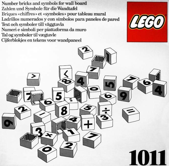 LEGO Number/Symbol Blocks（LEGO Number/Symbol Blocks）（乐高LEGO 1011 ...