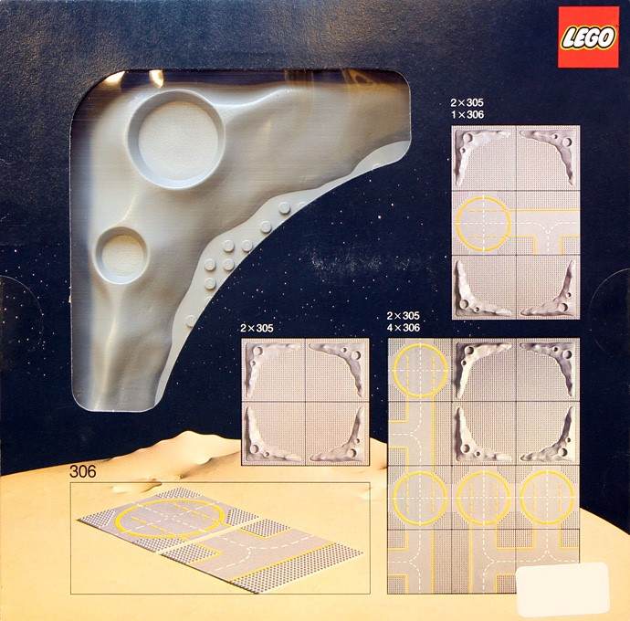 月球陨石坑底板（Two Crater Plates）（乐高LEGO 305、乐高LEGO 453） | Brick4.com - 最实用的国产 ...