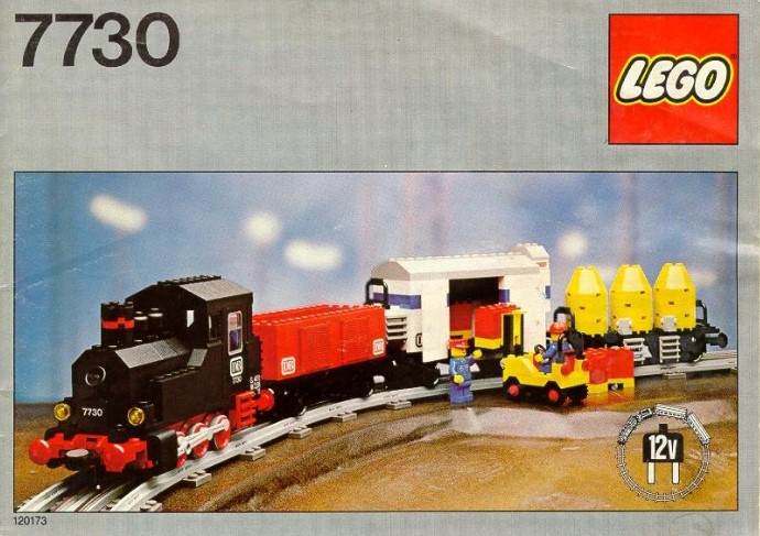 电动客车组（Electric Goods Train Set）（乐高LEGO 7730） | Brick4.com - 最实用的国产积木索引表