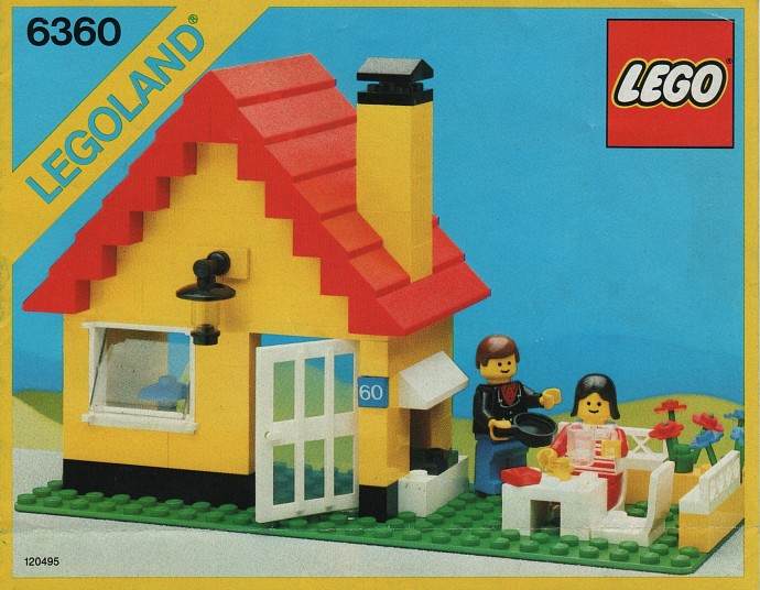 周末小屋（Weekend Cottage）（乐高LEGO 6360） | Brick4.com - 最实用的国产积木索引表